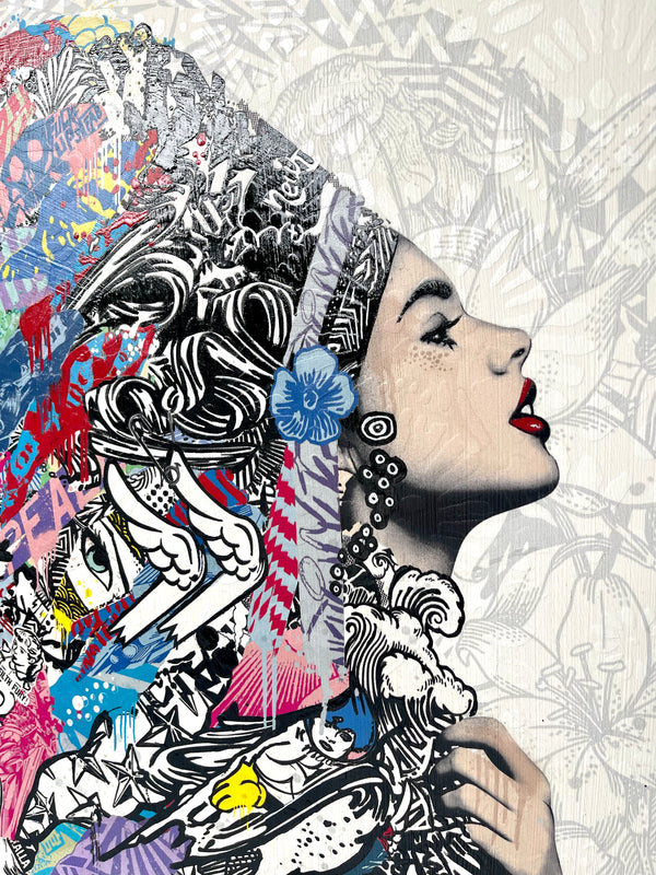 Prefab77 - NATIVE LOVE ROUNDEL II | Original – Underground Gallery